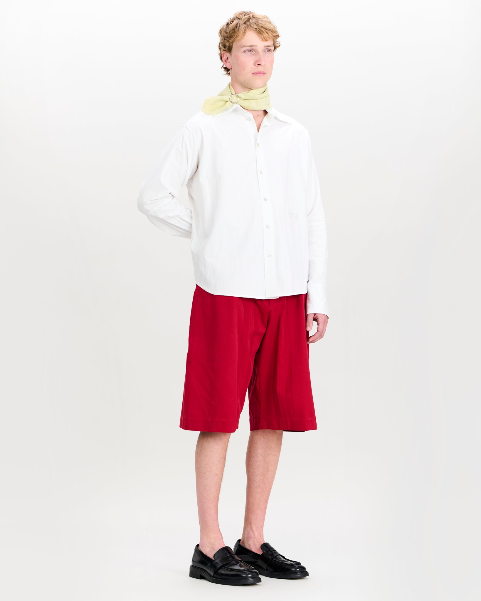 Marchi Shirt Bright White – MARTAN